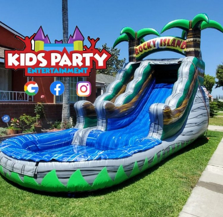 Waterslides/ Water Combos - Kids Party Ent/The Rodeo Bull Ent lynwood CA